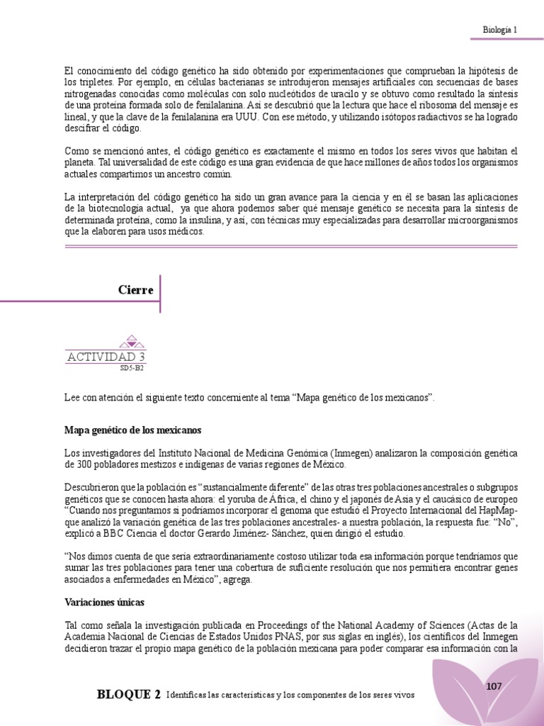 Actividad Biologia Repaso | PDF | Lípido | Adn