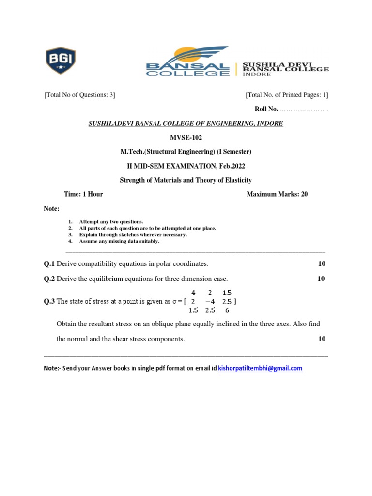 Mvse102 Som&toe - MST2 | PDF