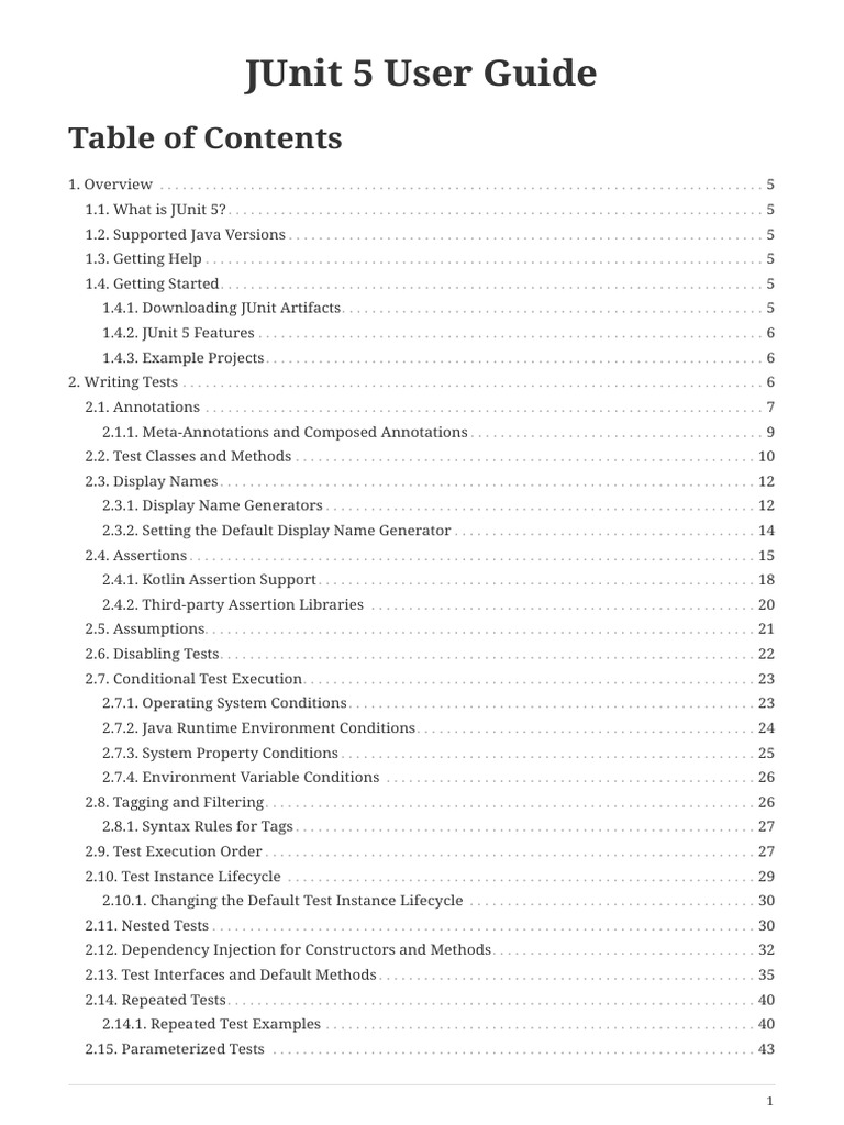 Junit Pdf Method Computer Programming Class Computer Programming 9730
