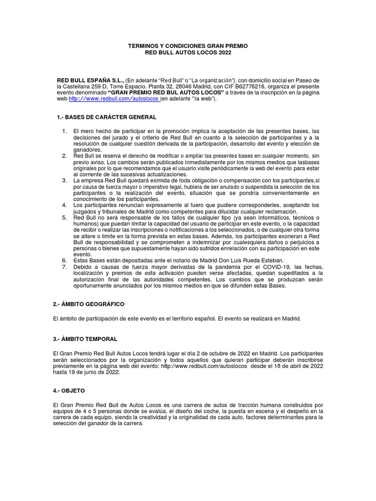 BBLL RB Autos Locos | PDF | Privacidad de la información | Internet