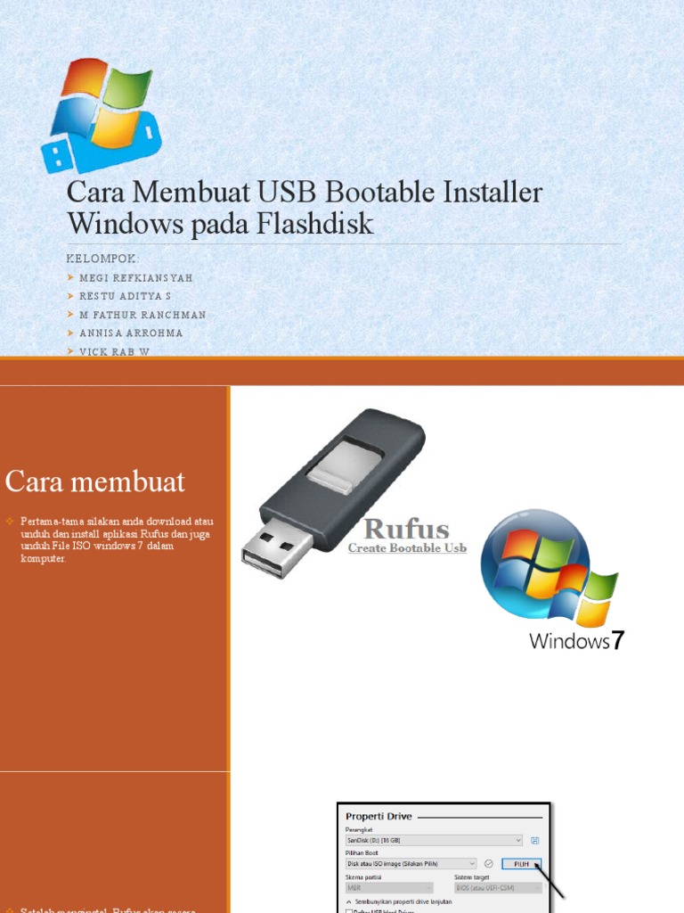USB Bootable Windows | PDF
