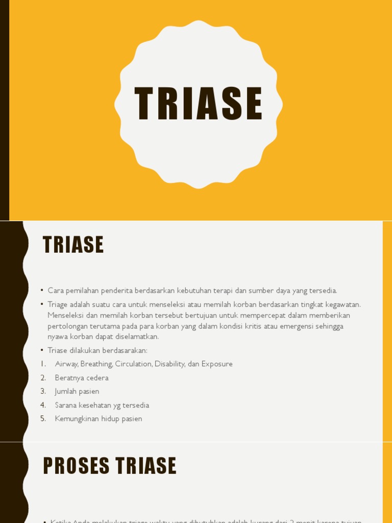 Triase | PDF