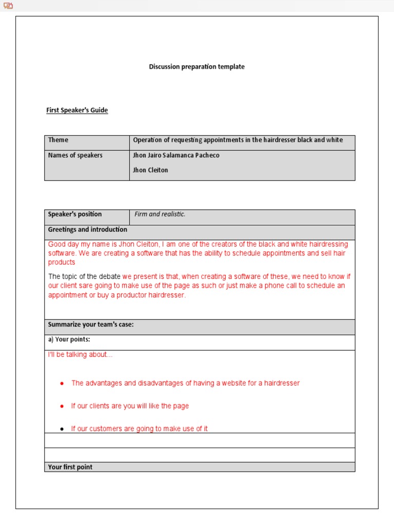 Discussion Preparation Template | PDF | Information Age | Computer Science