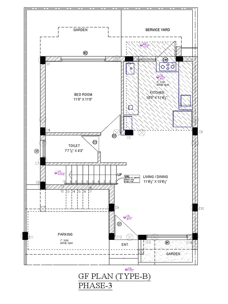 Prince & Princess Villa - Working Drawings | PDF
