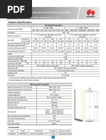 AQU4518R25v18 Antenna Specifications | PDF | Antenna (Radio) | Electronics