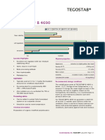 Tegostab B 8465 | PDF | Polyurethane | Chemistry