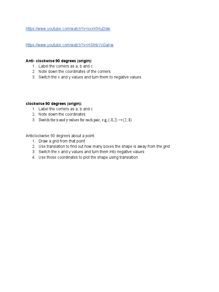 Maths Igcse Notes | PDF