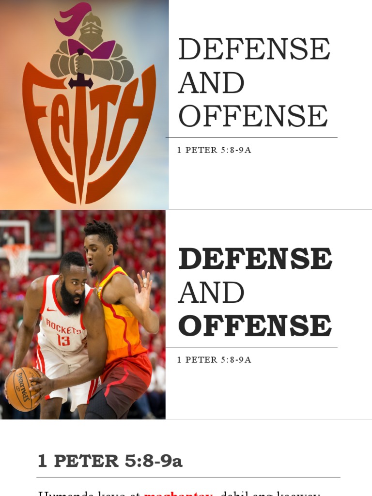 Defense Offense 2 | PDF | Christian Belief And Doctrine | Theology