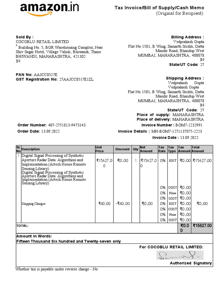 Book Invoice | PDF | Invoice | Value Added Tax
