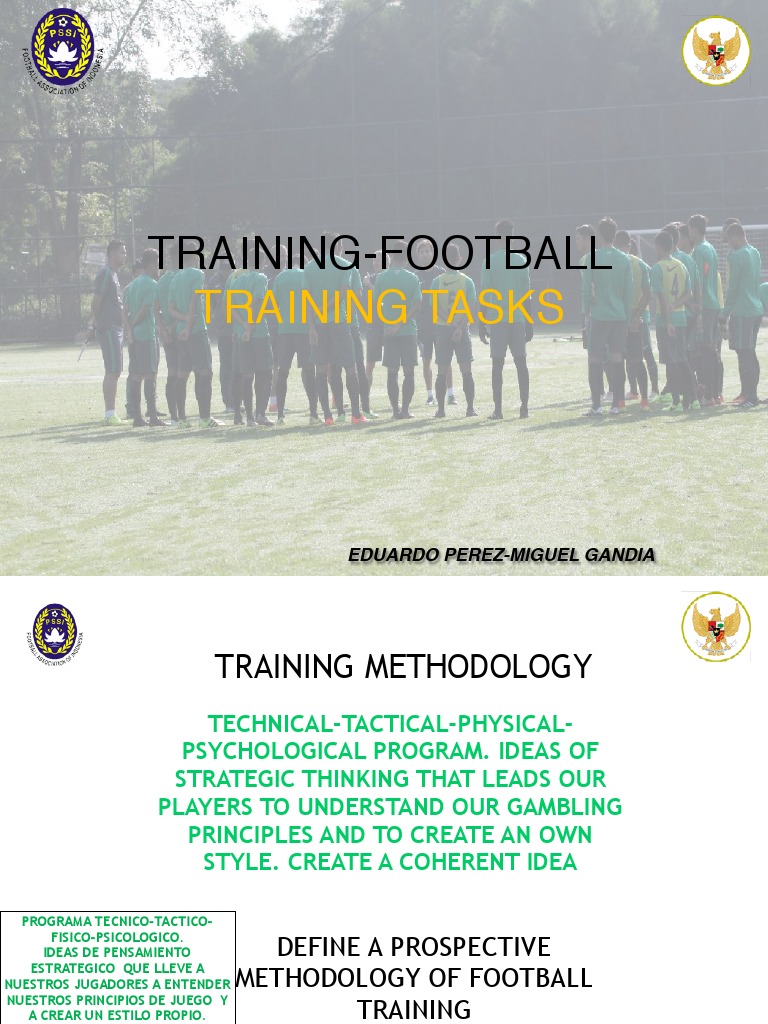 Training-Football - Training Tasks PDF | PDF | Cognition
