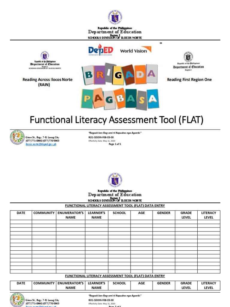 SDOIN FLAT DATA ENTRY File | PDF | Cognition | Learning