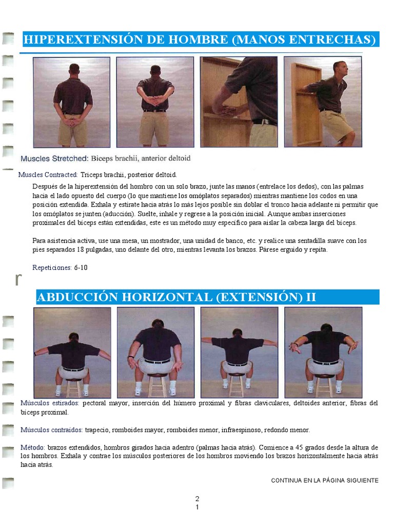 Active Isolated Stretching The Mattes Method 31 60 | PDF | Hombro | Mano