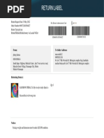 Return Label | PDF