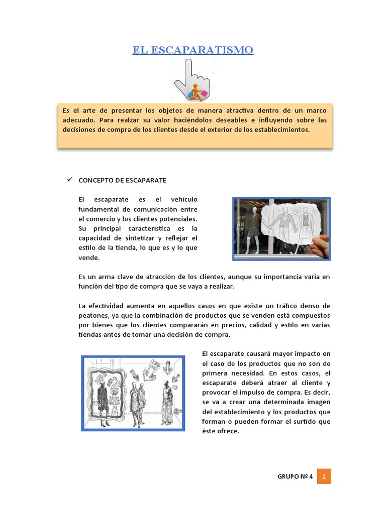 El Escaparatismo | PDF | Publicidad | Mercado (economía)