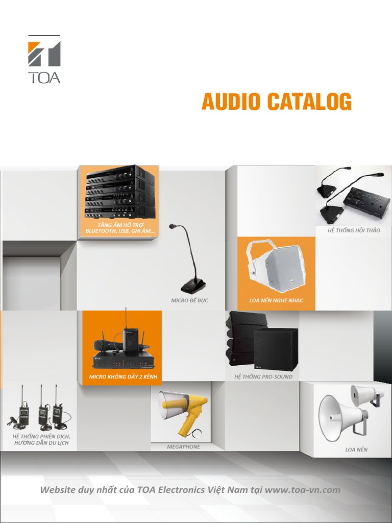 TOA - Audio - Catalog - TEV - 2020-2021 Low Res | PDF
