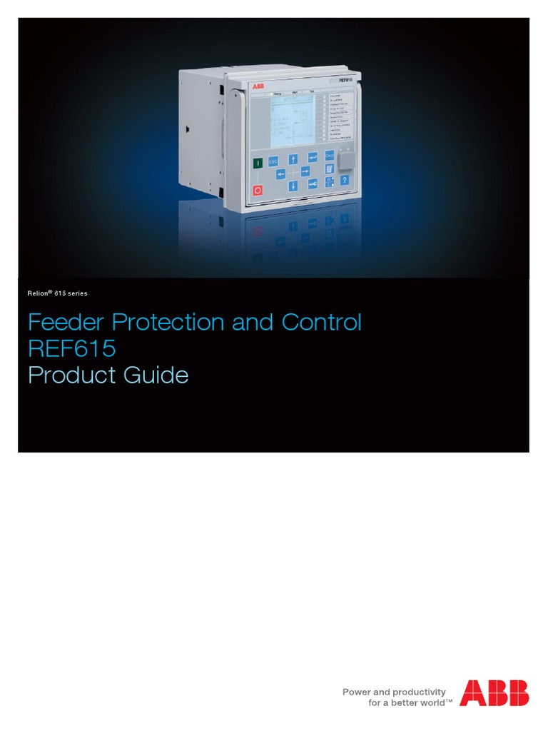 REF615 Product Guide | Download Free PDF | Electrical Substation ...