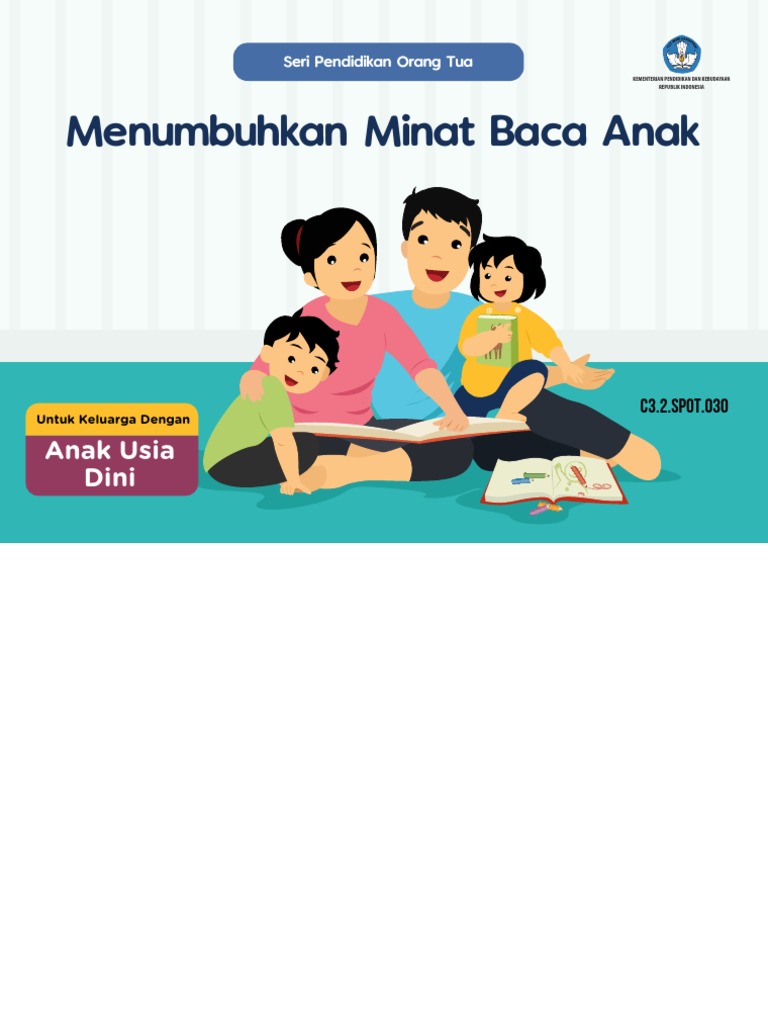 Tips Minat Baca Anak Usia Dini | PDF