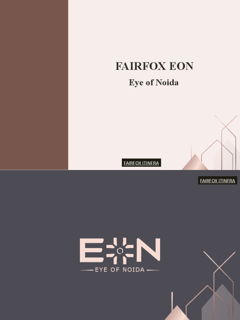 Fairfox Eon Noida Sector 140 Broucher | PDF