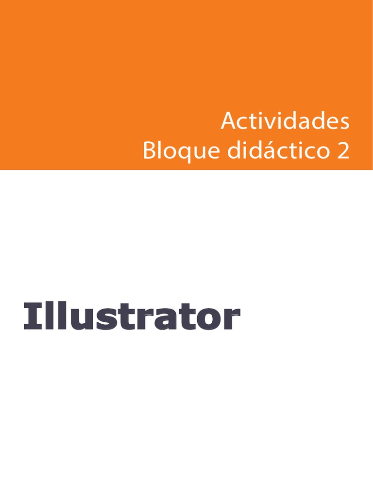 Ejercicio Illustrator 1 Pdf Herramientas