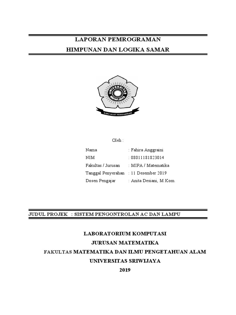 Laporan Logika Samar Fahira | PDF