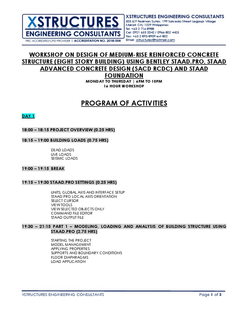 Design and Analysis of Medium RC Structure | PDF | Applied And ...