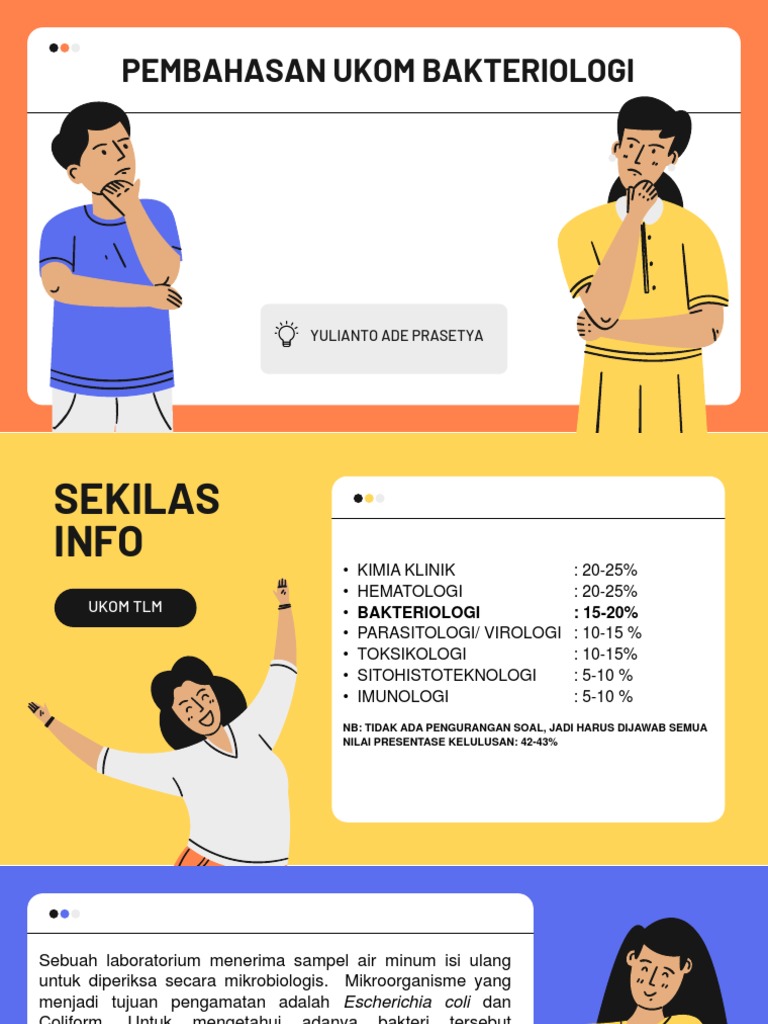 Ukom Bakteriologi Yap (Pak Pras) TGL 18 Juni 2022 | PDF