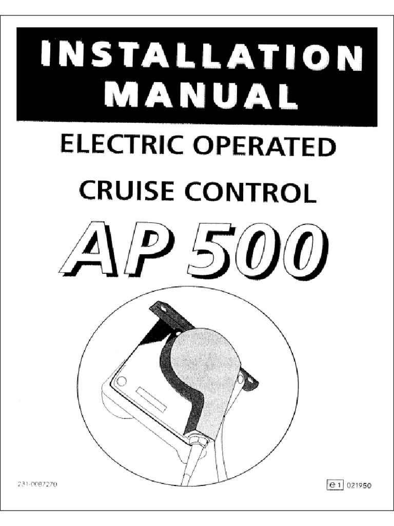 AP500 Installation Manual | PDF