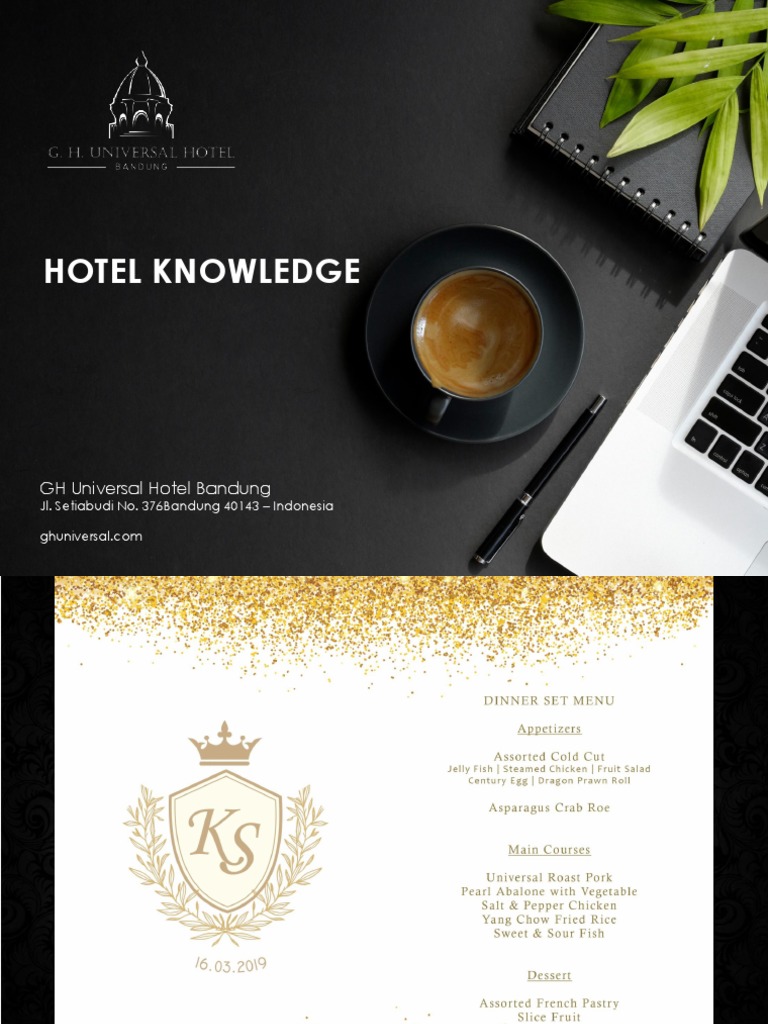 Hotel Knowledge: GH Universal Hotel Bandung | PDF