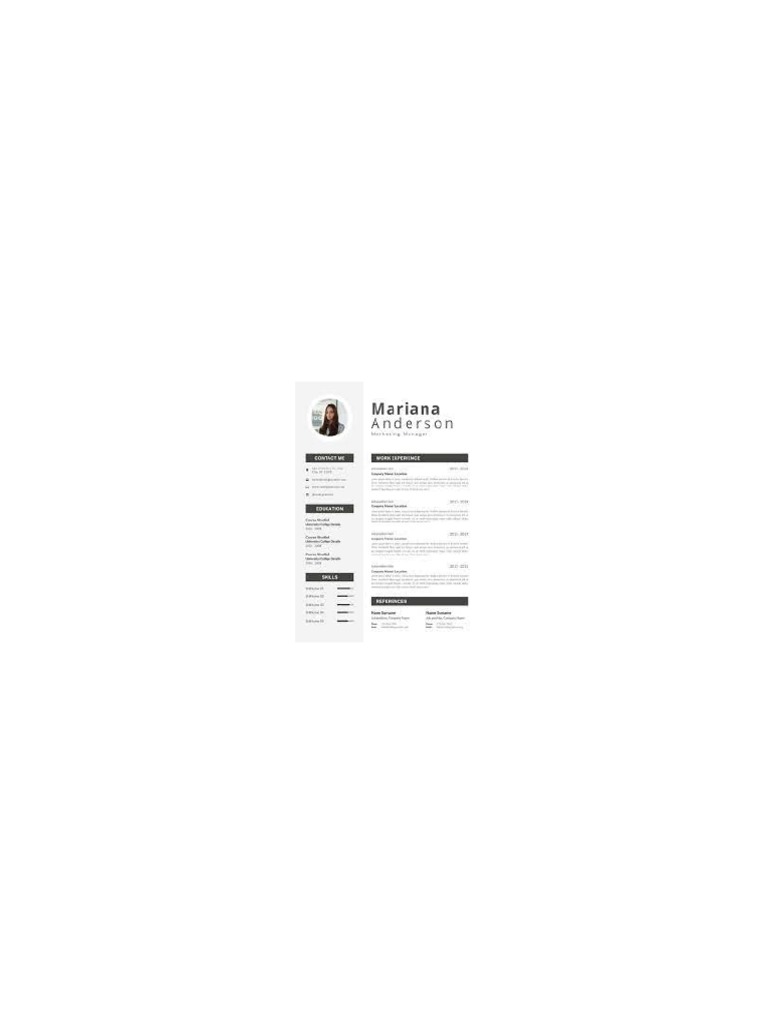 Sample CV 3 | PDF