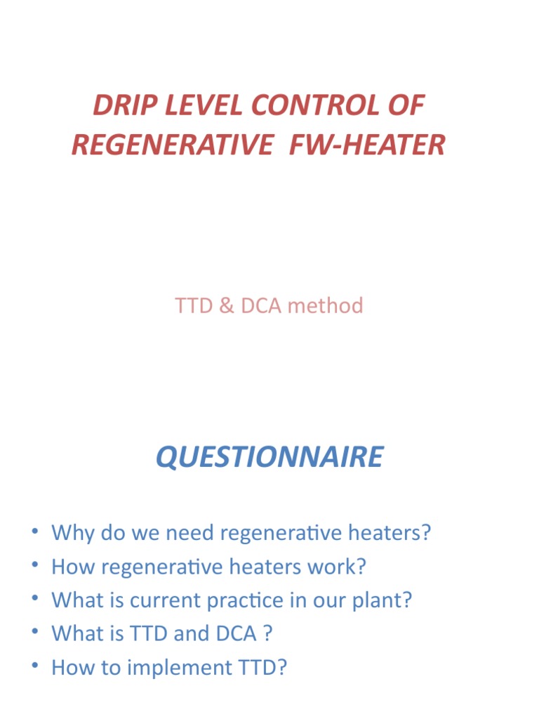 TTD&DCA | PDF | Steam | Boiler