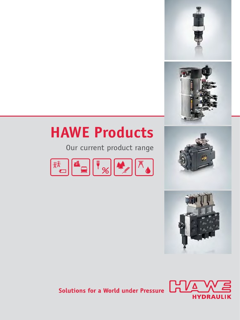 HAWE Hydraulik Product Catalogue | PDF | Pump | Piston