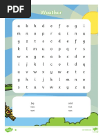 Weather ABC Order | PDF