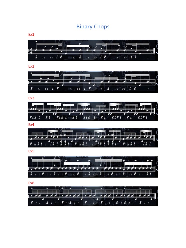 Binary, Ternary, and Gospel Chops | PDF