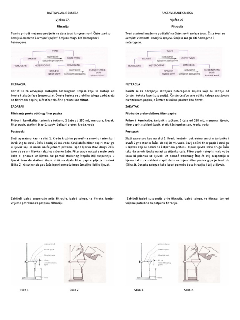 Filtracija | PDF
