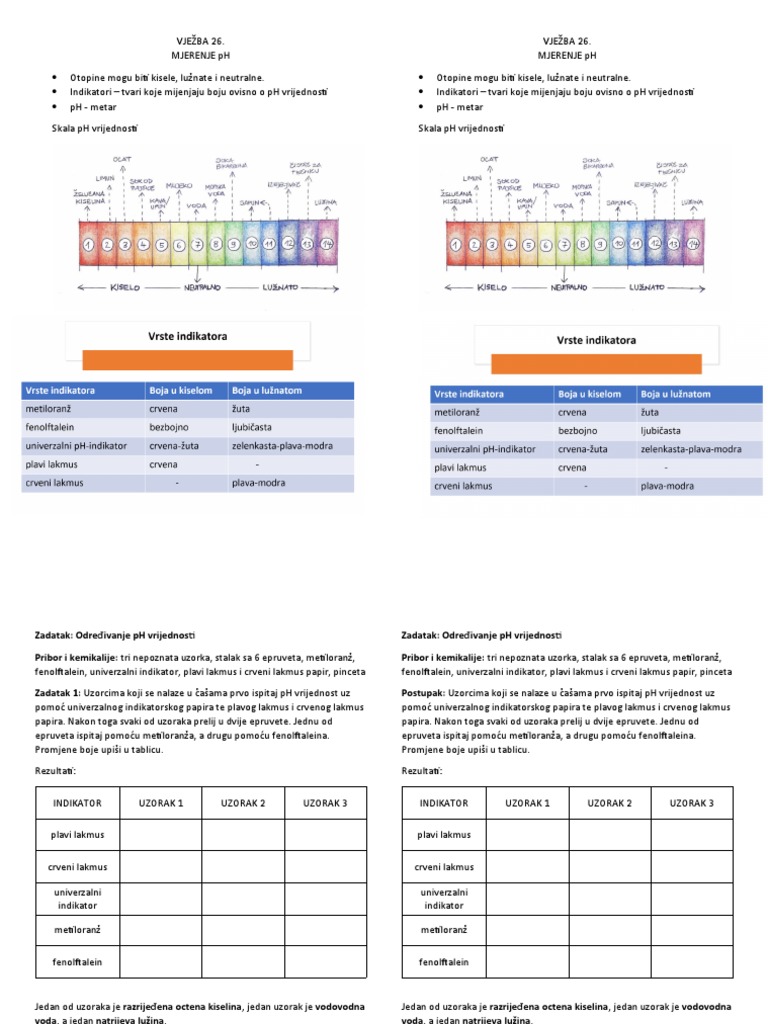 Mjerenje PH | PDF