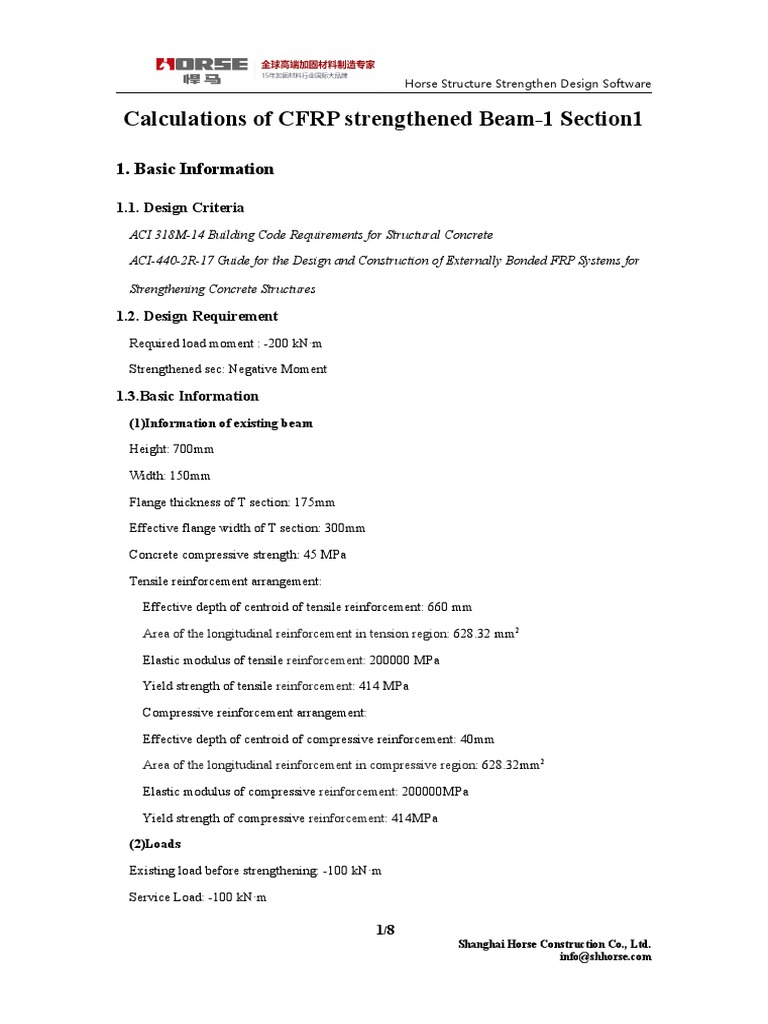 Beam T-Section | PDF | Strength Of Materials | Young's Modulus