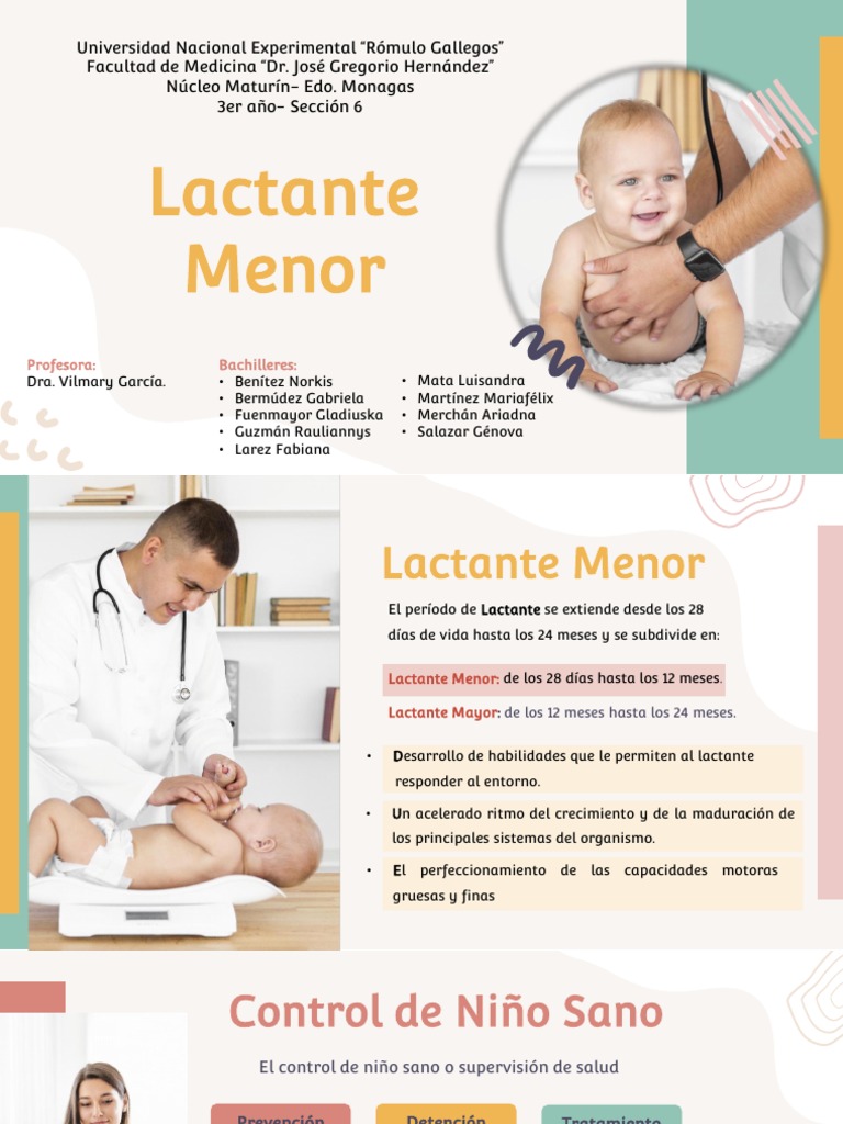 Examen Físico del Lactante Menor y Mayor | PDF | Abdomen | Vacunas