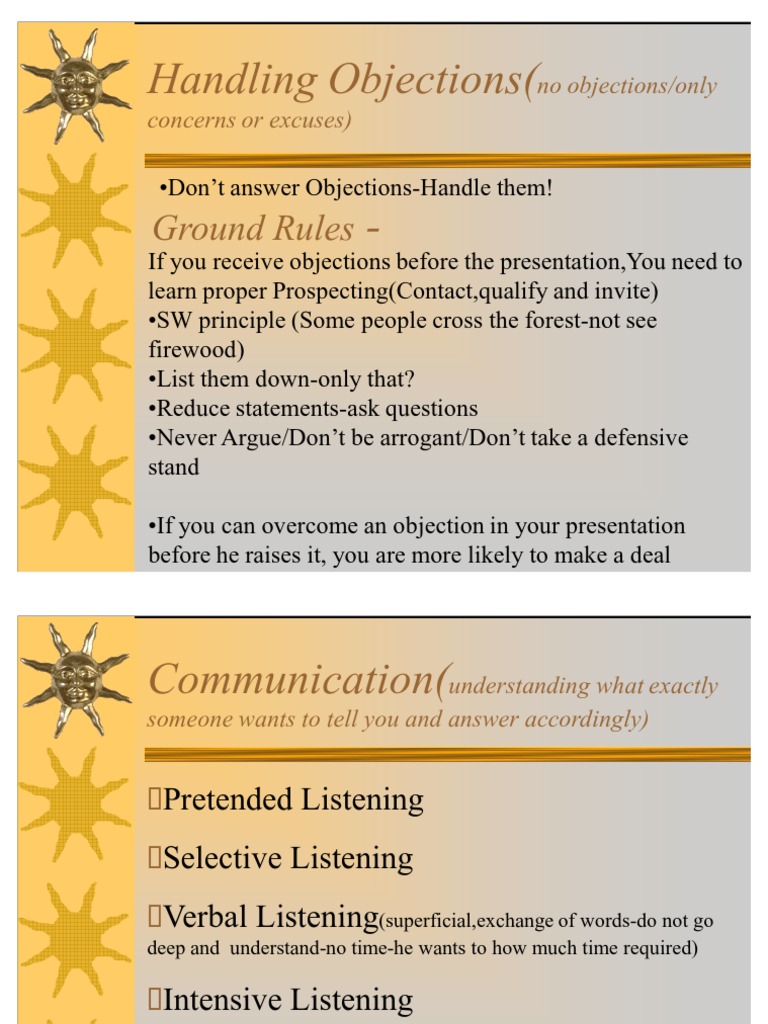 Objection Handling | PDF