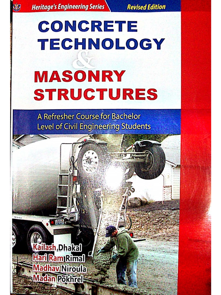 concrete technology and masonry structure manual | PDF