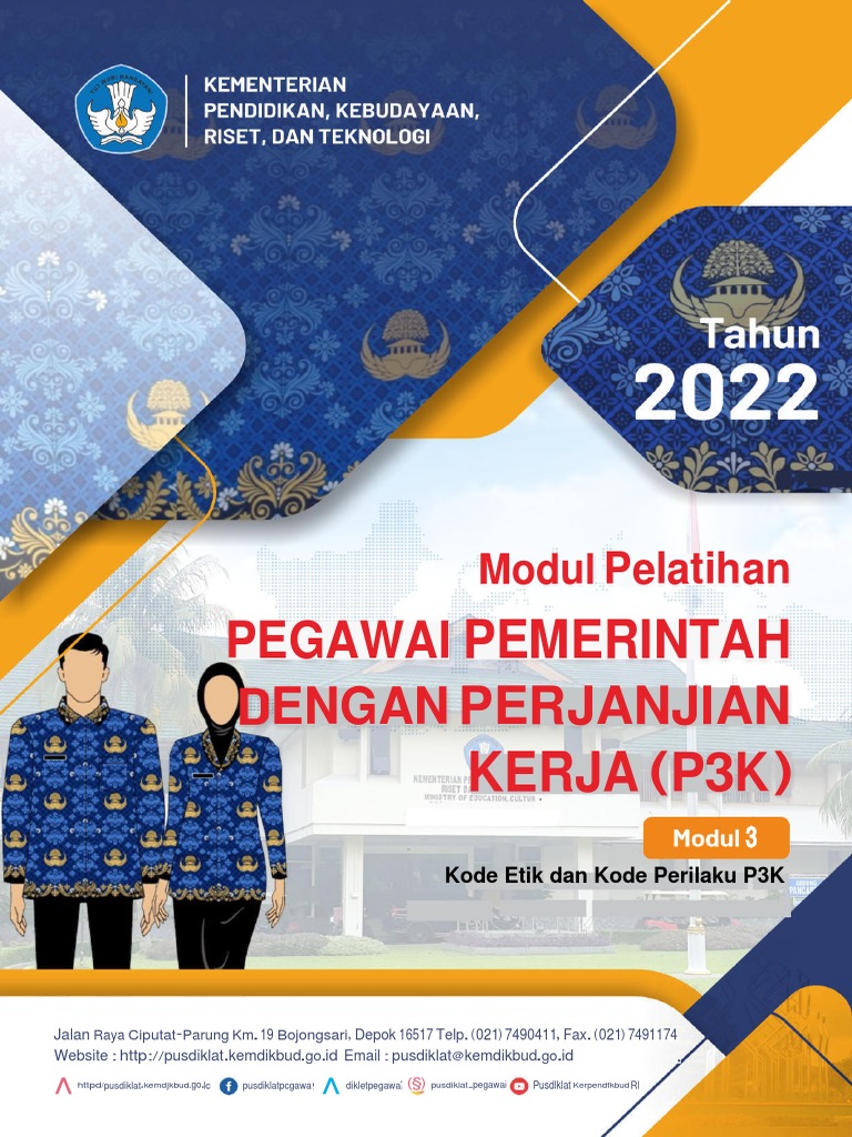 Modul Kode Etik Dan Kode Prilaku PPPK (Rev1) | PDF