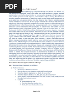 CELTA Assignment 2 | PDF | Linguistic Typology | Language Mechanics