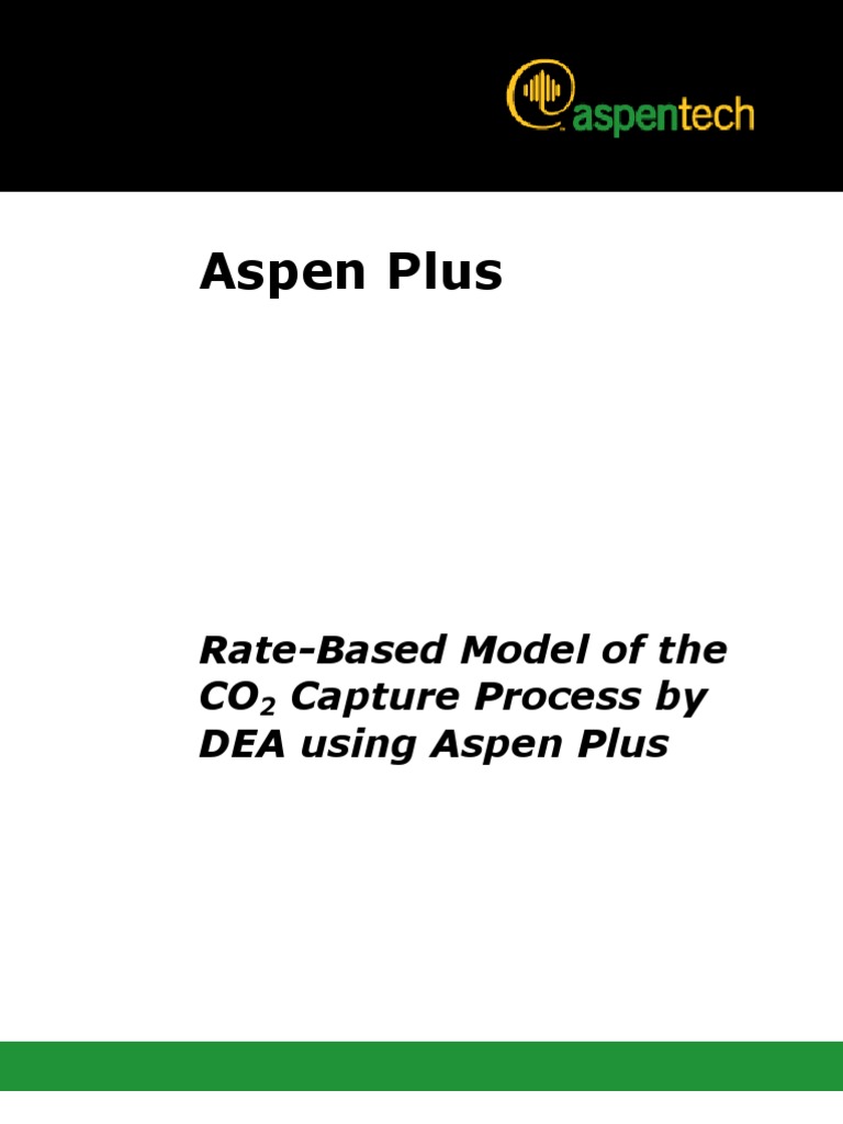 Rate-Based DEA Model | PDF | Chemical Equilibrium | Solution