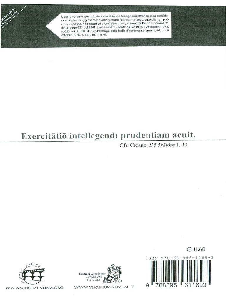 Nova Exercitia Latina | PDF