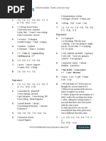 Speakout Grammar Extra Upper Intermediate Answer Key | PDF