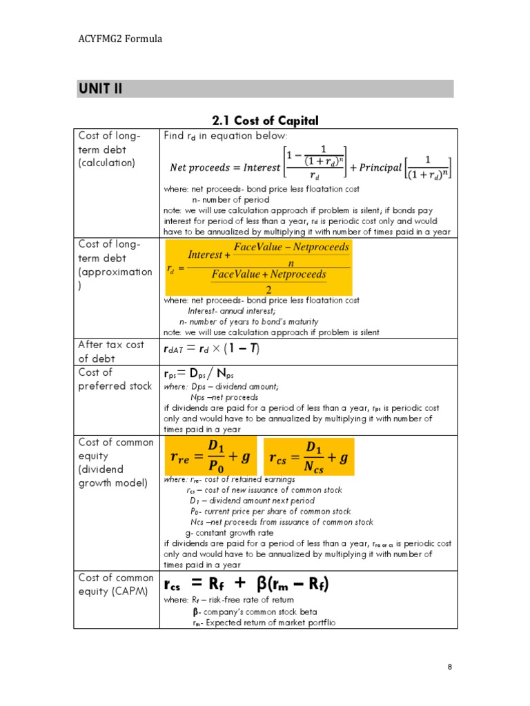 Cost of Capital & Budgeting Guide | PDF | Net Present Value | Capital Budgeting