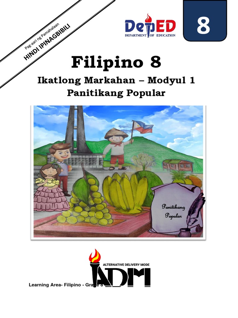 Fil8 q3 Mod1 v4 | PDF