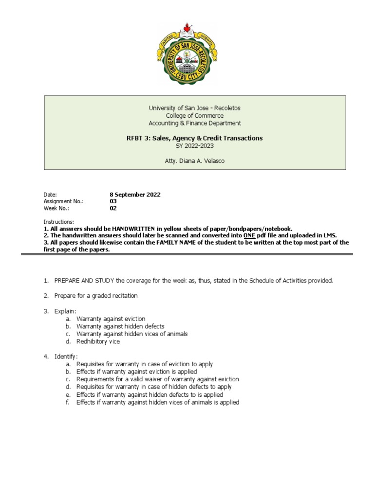 Assignment No. 03 PRELIMS | PDF