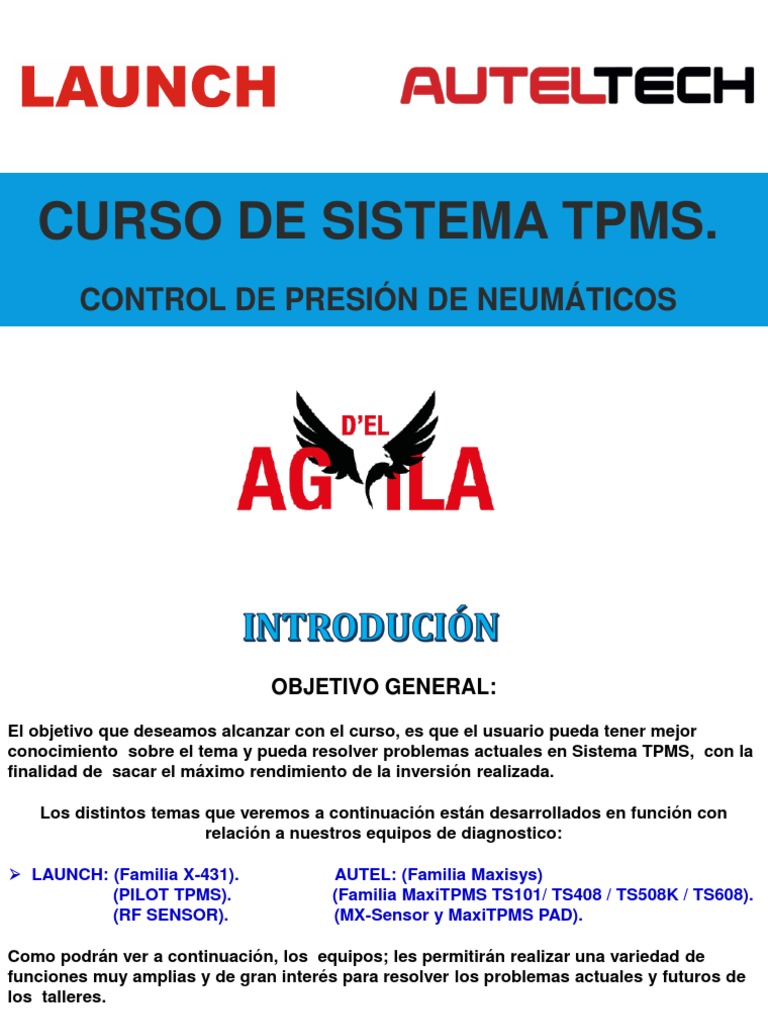 Curso TPMS | PDF | Neumático | Presión