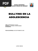 El Bullying y El Acoso Escolar, PowerPoint en Español | PDF