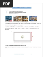 Ferraillage de Dalle Pleine | PDF